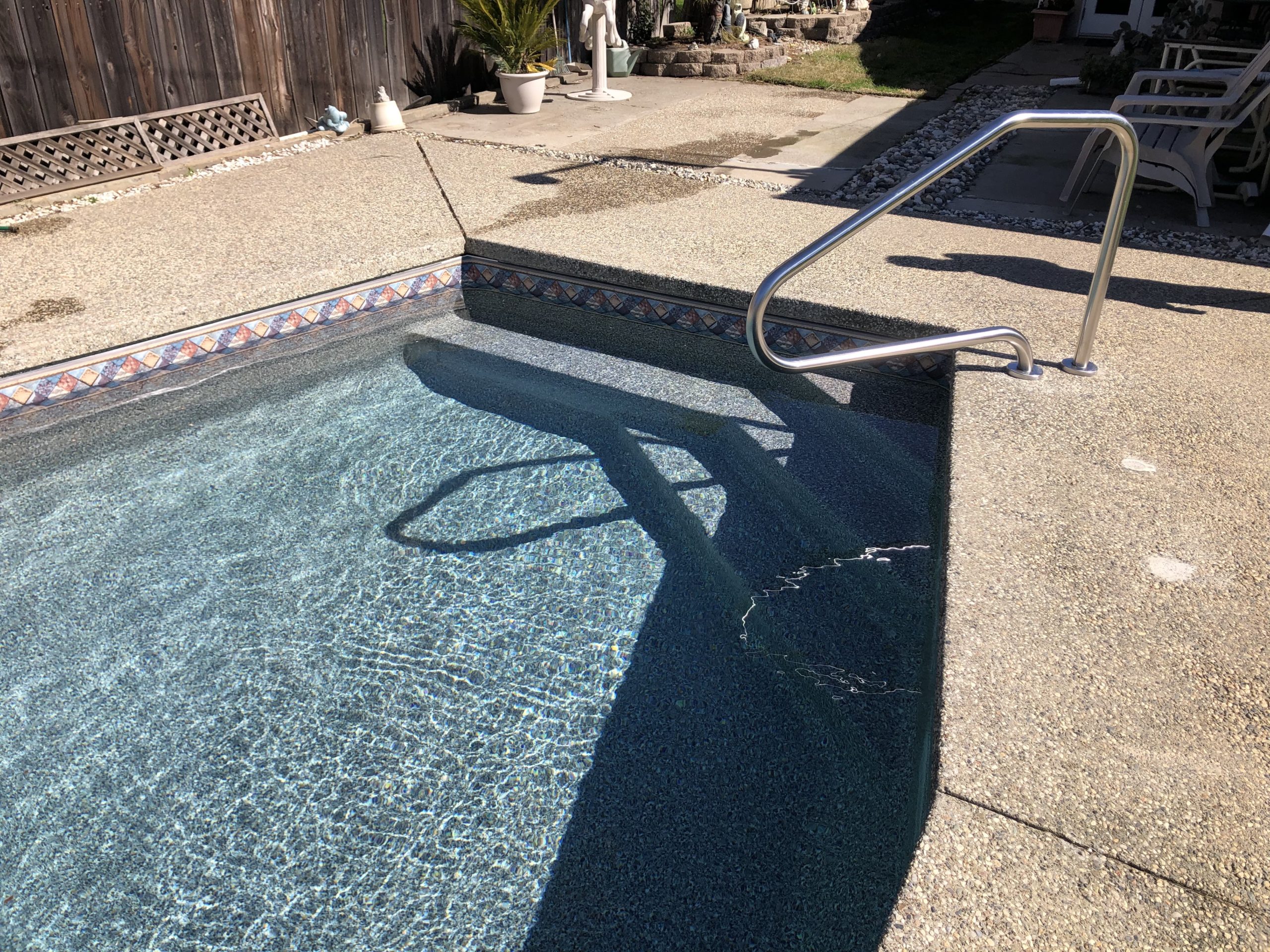 Pool Steps - Rustic Pools