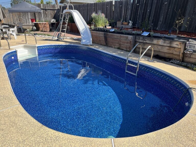 In-Ground Vinyl Liner Installation - Rustic Pools